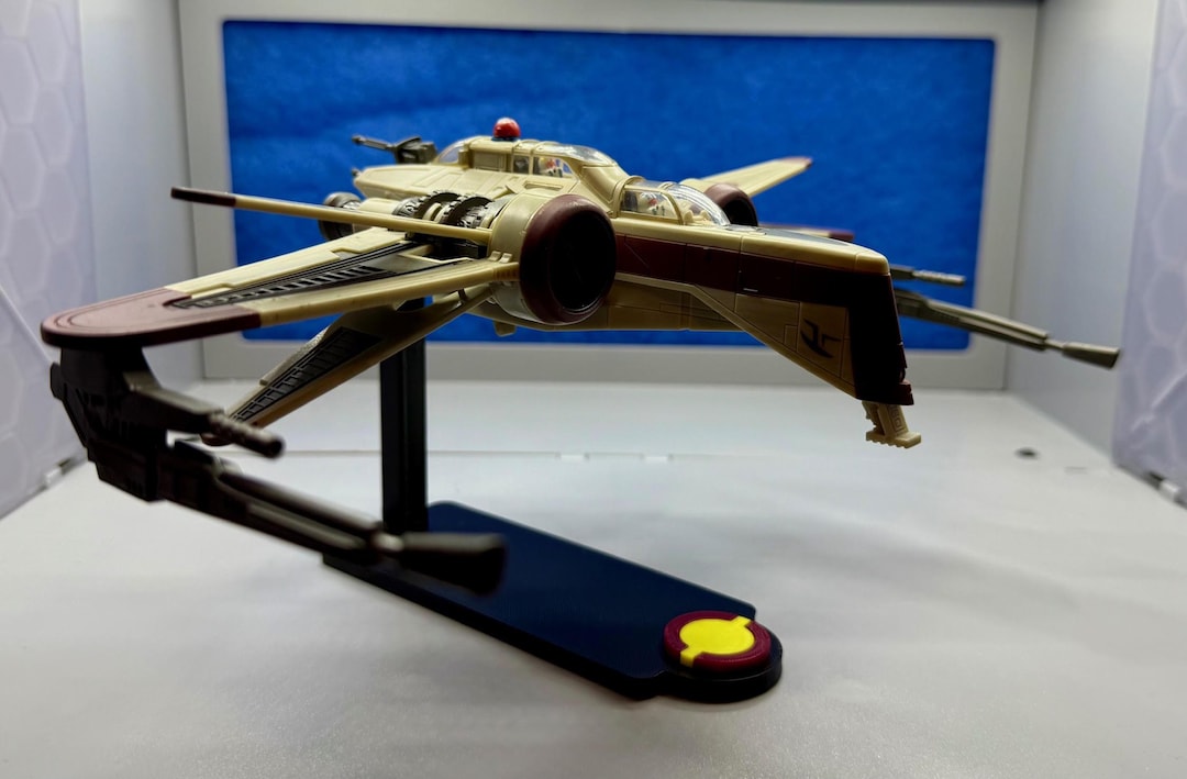 Star Wars Micro Galaxy Squadron ARC-170 Display Stand - Open Circle ...
