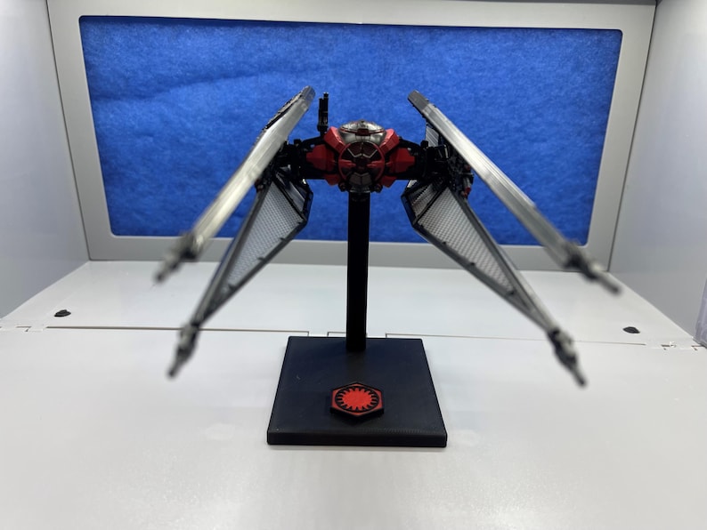 3D Printed TIE Whisper Display Stand – First Order, Micro Galaxy ...