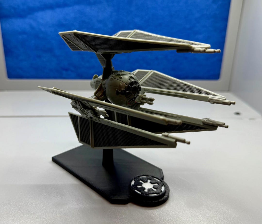 Star Wars Micro Galaxy Squadron TIE Defender Display Stand - Imperial ...