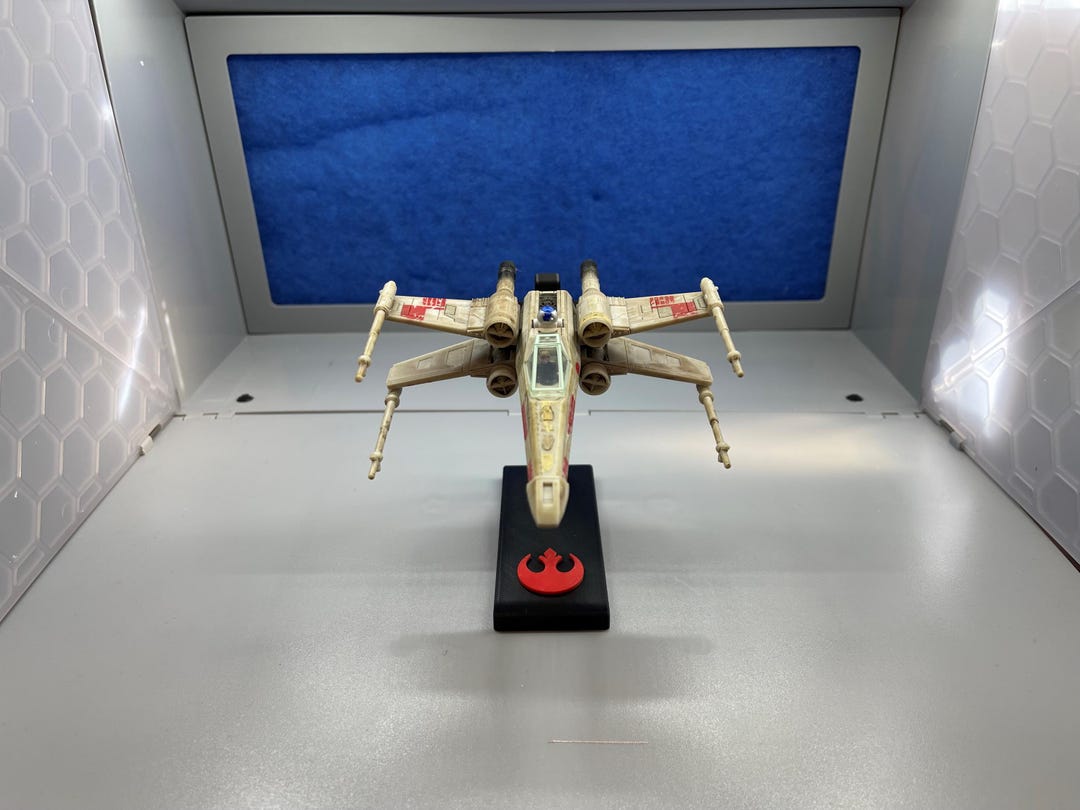 Star Wars X-wing Display Stand for Micro Galaxy Squadron - Red Squadron ...