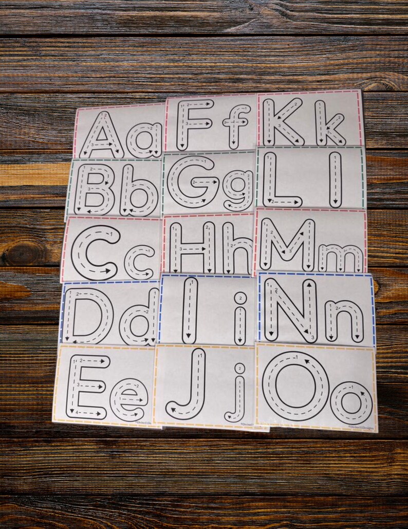 Alphabet Playdough Tracing Activity for Kids | Digital Download | Fine ...