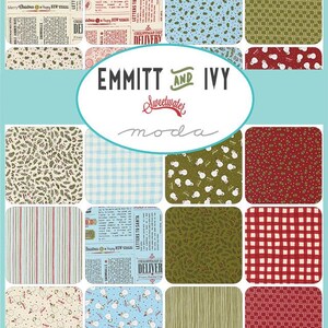 Emmitt and Ivy Fabric Sweetwater Moda Yardage 55691 13 Pine - Etsy