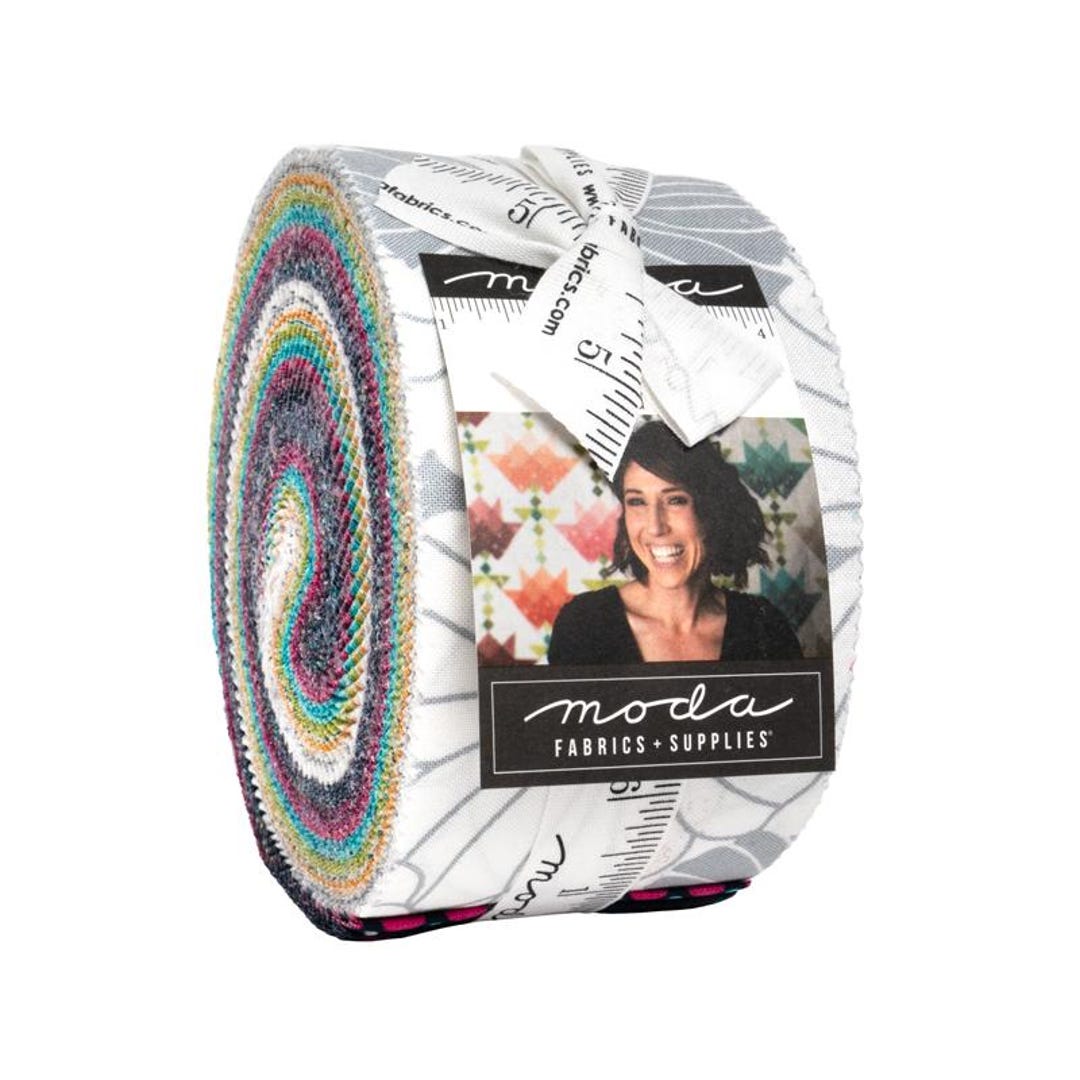 Color Crush Jelly Roll Designed by V and Co for Moda Fabrics - Etsy