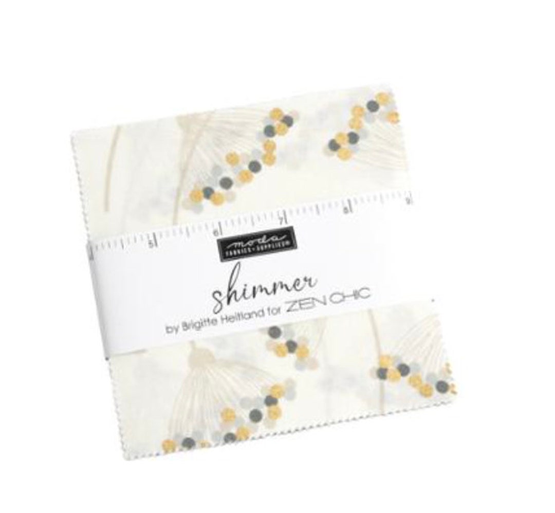 Shimmer Charm Pack by Zen Chic for Moda Fabrics - Etsy