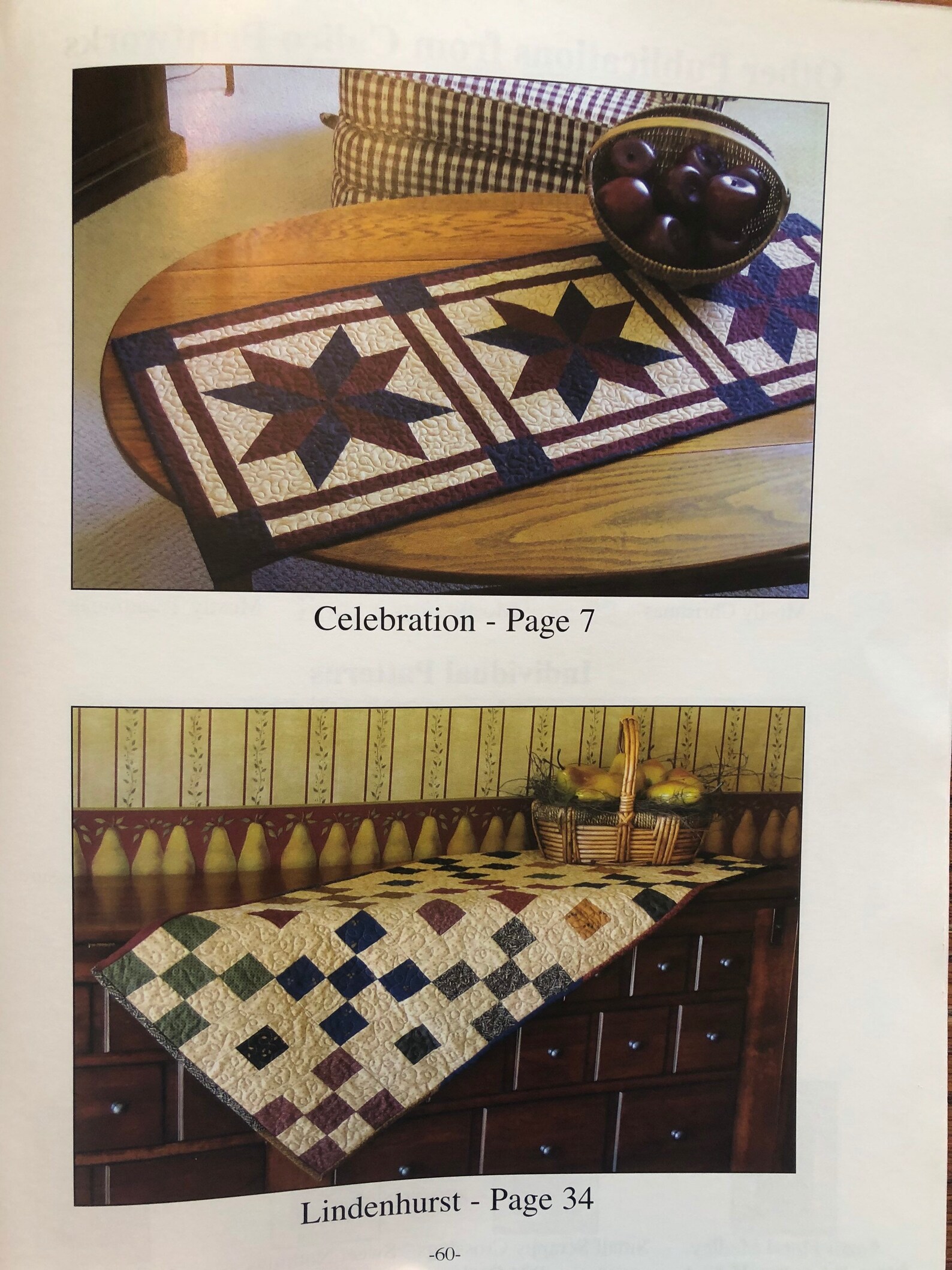 Mostly Table Runners Three by Calico Printworks - Etsy