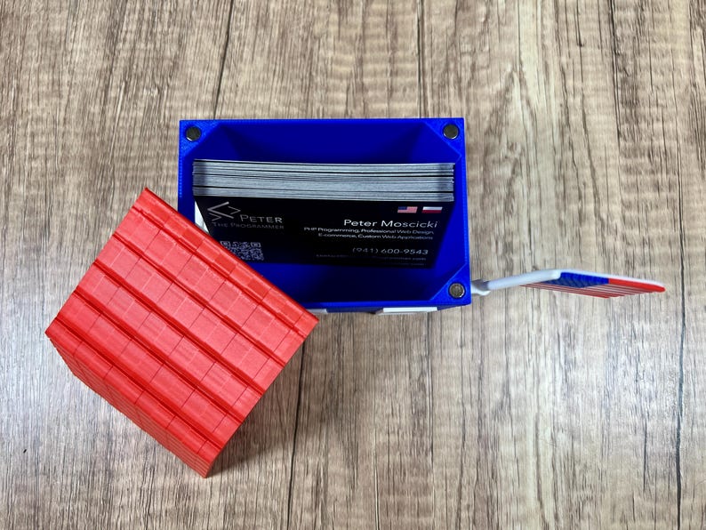 3D Printed Usa-themed Gift Set, House Gift Box With American Flag, Real ...