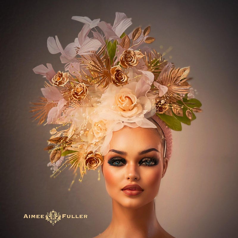 Gold Sequin Derby Hat - Etsy