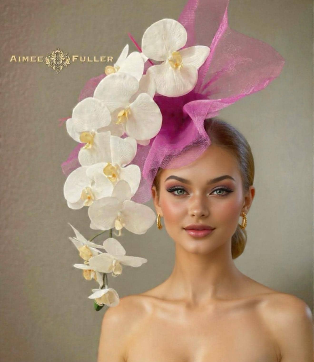Kentucky Derby Hat Fascinator, Kentucky Oaks Hat, Yellow and White ...