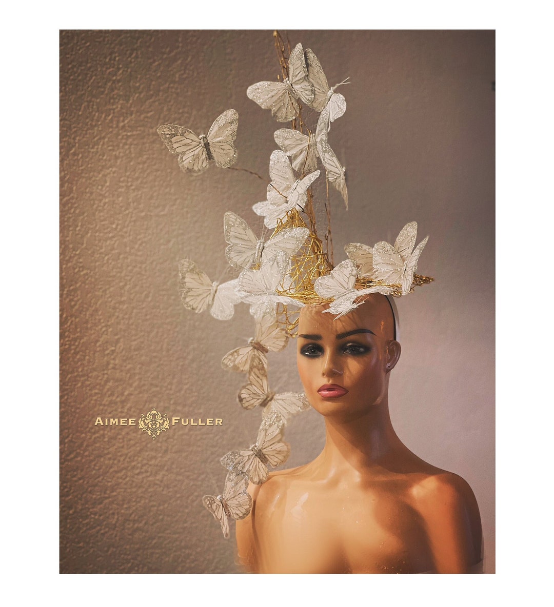Aimee Fuller Kentucky Derby Fascinator, Royal Ascot Hat, Butterfly ...
