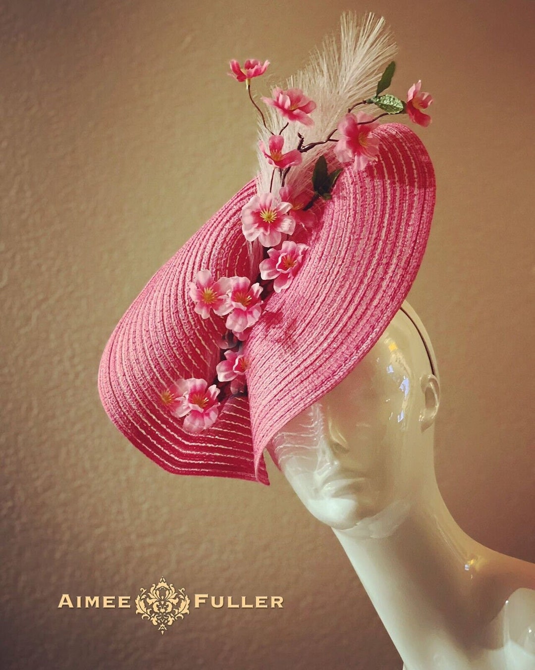 Aimee Fuller Hot Pink Cherry Blossoms Royal Ascot Kentucky - Etsy