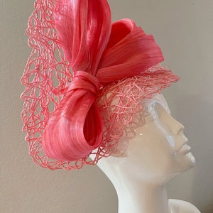 Aimee Fuller Coral Royal Ascot Hatinator, Kentucky Derby Hat Fascinator ...