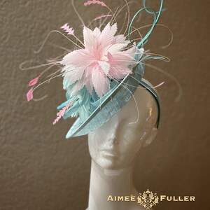 Kentucky Derby Fascinator Royal Ascot Saucer Hat Spring Easter Hat ...
