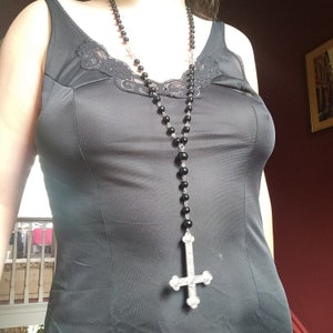 Inverted Crucifix Rosary - Etsy