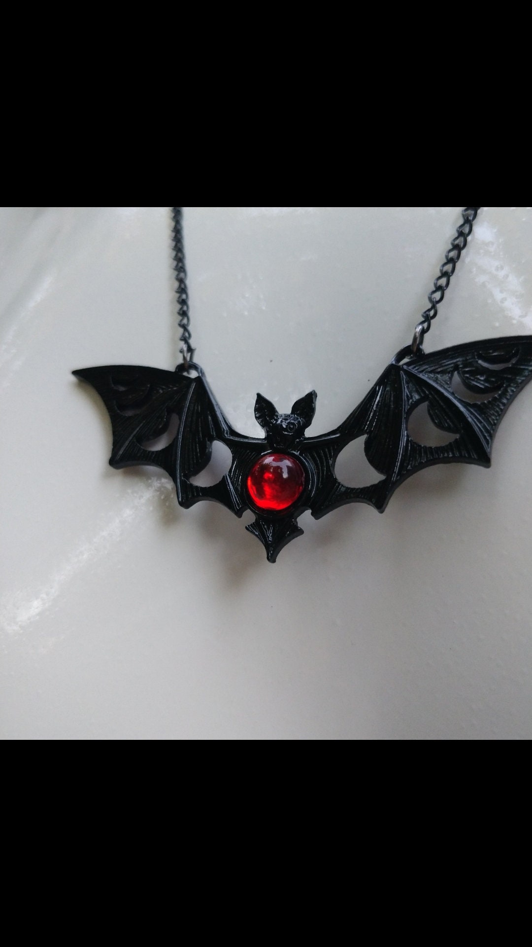 Lunar Bats Necklace - Etsy