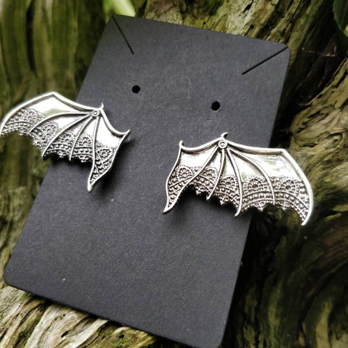 Bat Hair Clips. Trad Goth Vampire Hair Accessories. Retro Old - Etsy