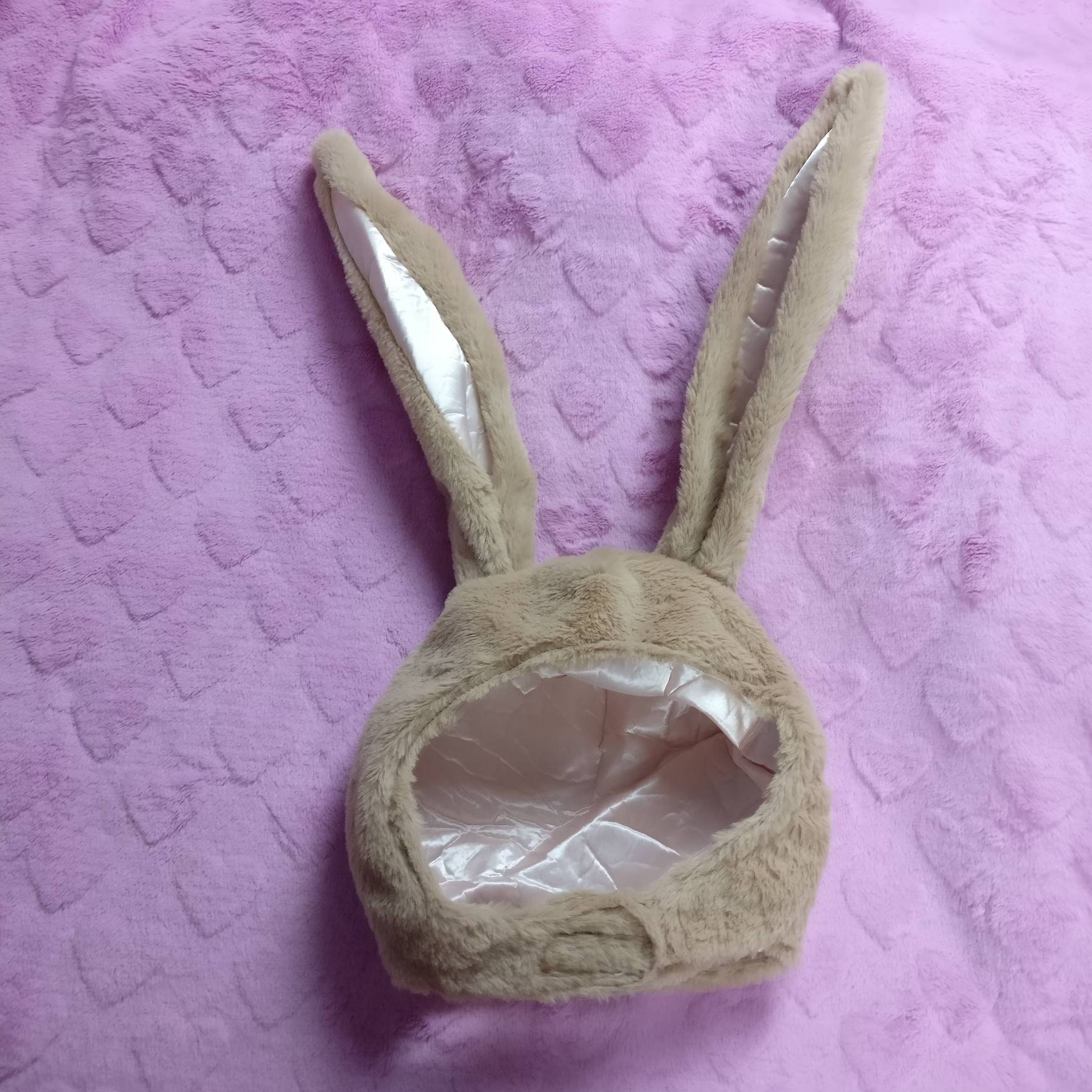 Fluffy Bunny Ears / Rabbit Ear Hat / Adjustable Ears Kawaii | Etsy