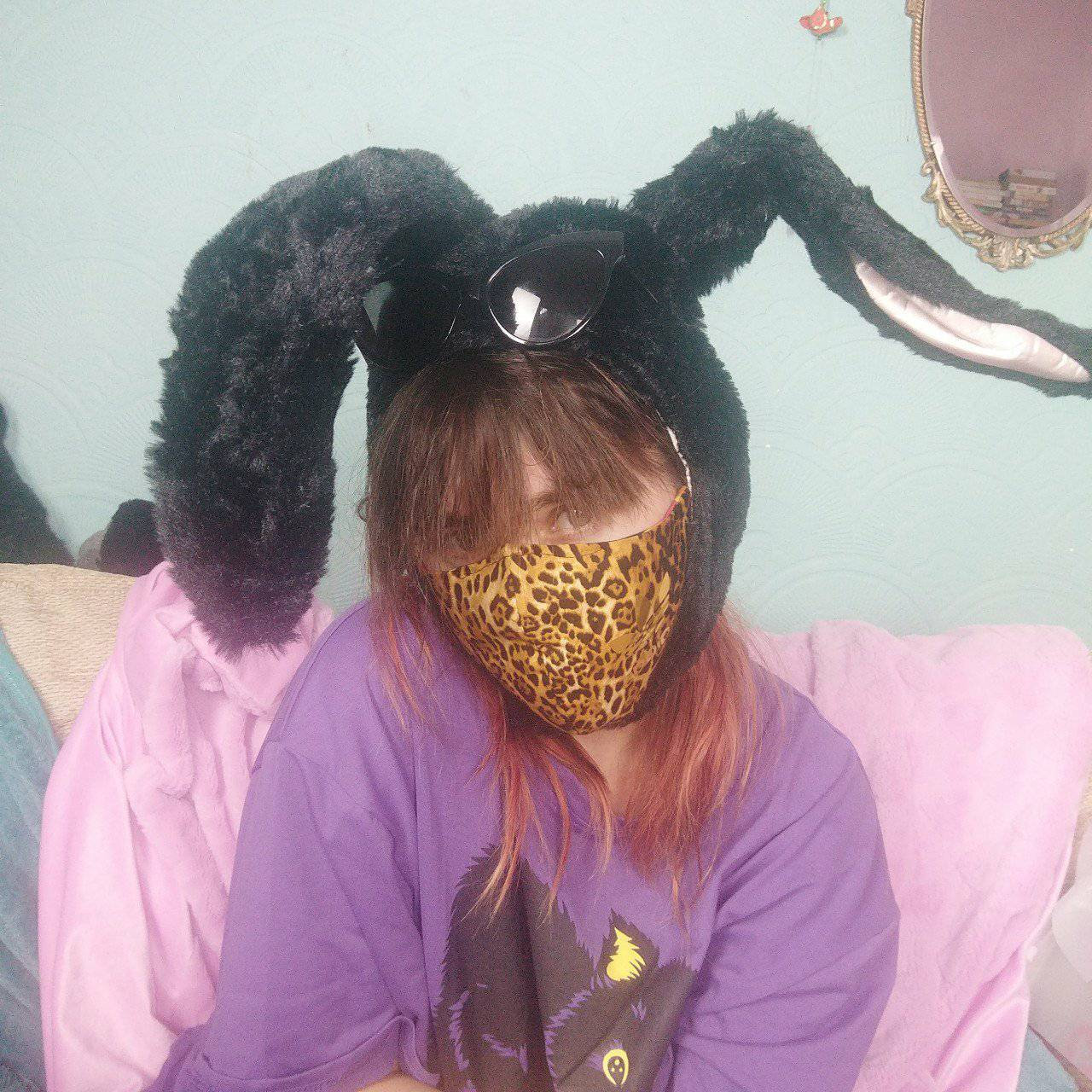 Fluffy Bunny Ears / Rabbit ear hat / adjustable ears kawaii | Etsy