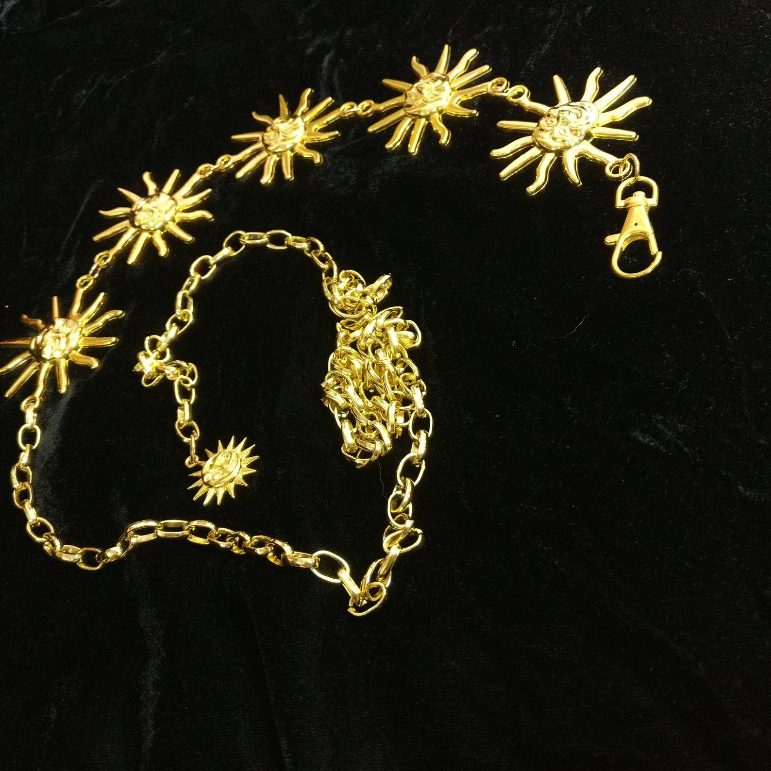 Celestial Belt/ Sun Chain Belt/ Hippy Boho Bohemian RETRO 90S - Etsy