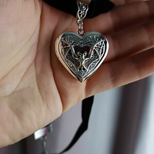 Bat Locket Velvet Choker - Etsy