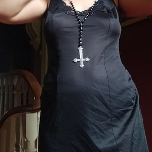 Inverted Crucifix Rosary - Etsy