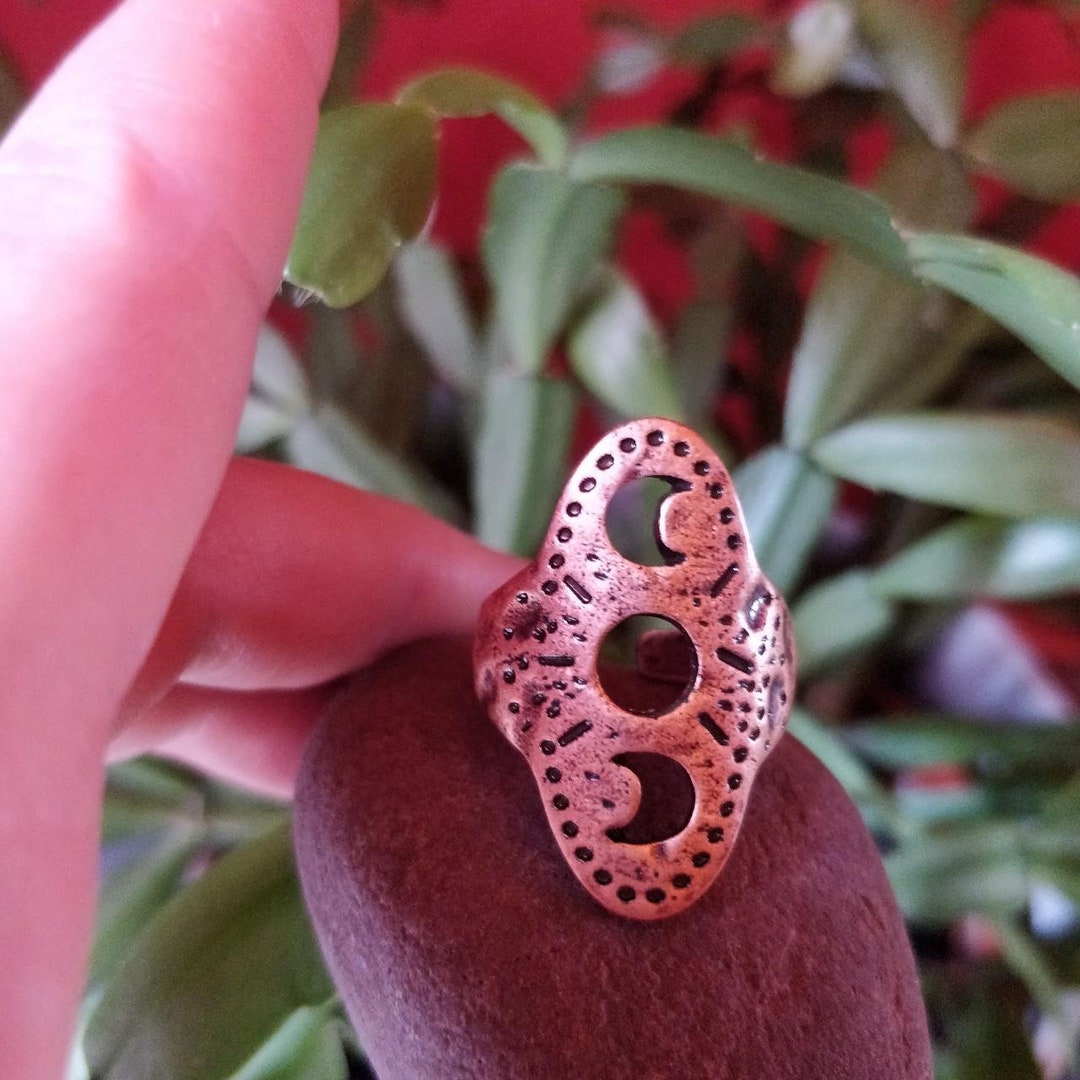 Lunar Phase Moon Ring - Etsy