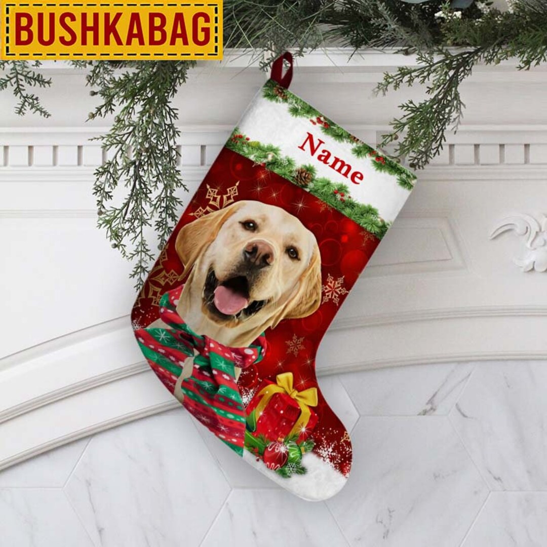 Custom Labrador Retriever Dog Christmas Stockings Stockings - Etsy
