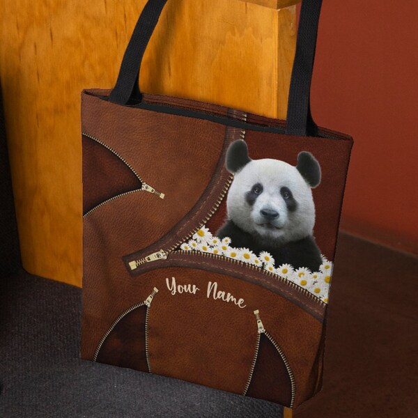 Panda Tote Bag - Etsy