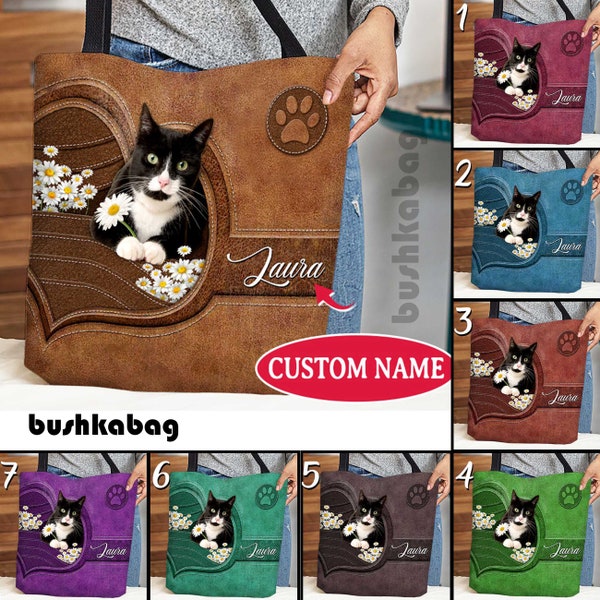 Tuxedo Cat Handbag - Etsy