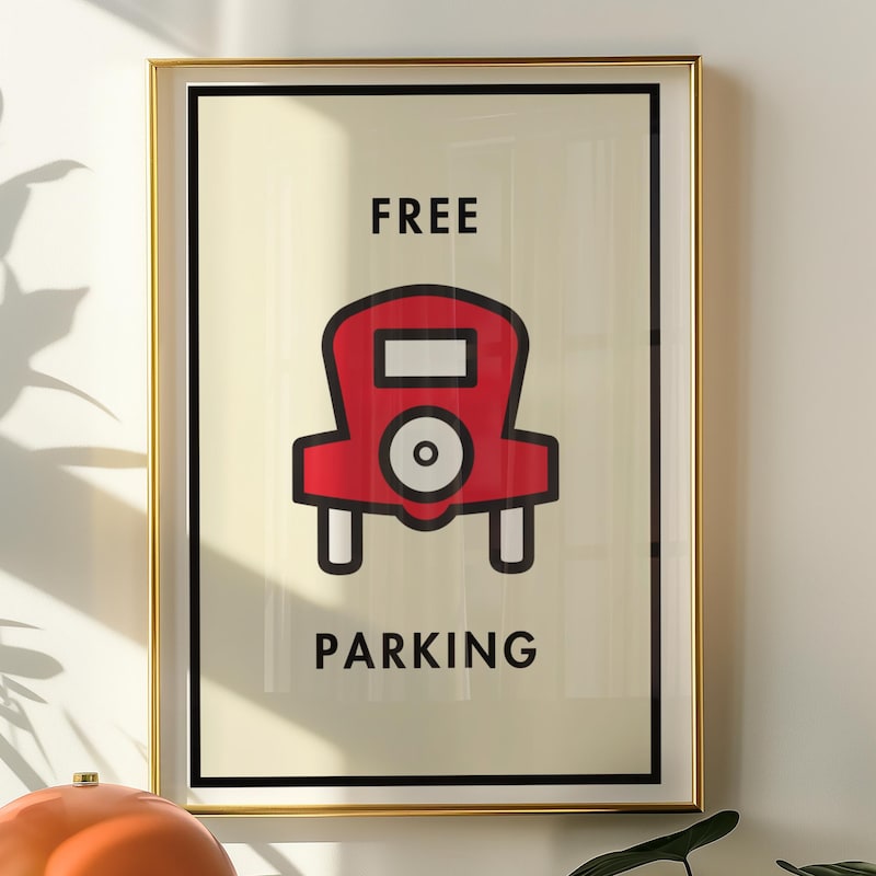 Monopoly Poster - Etsy