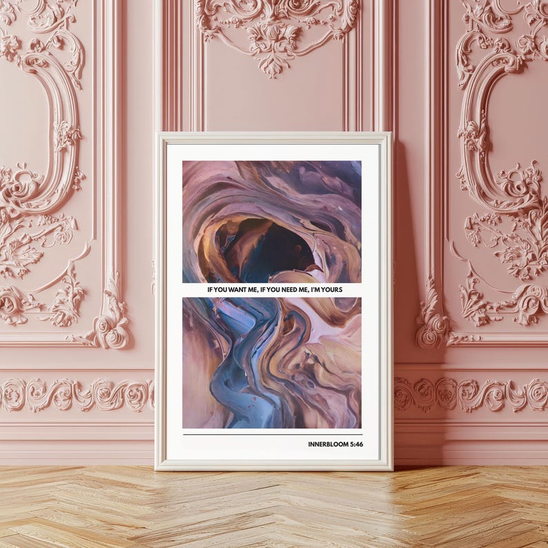 RÜFÜS DU SOL Innerbloom 5:46 Lyric Poster | Digital Print | Festival ...