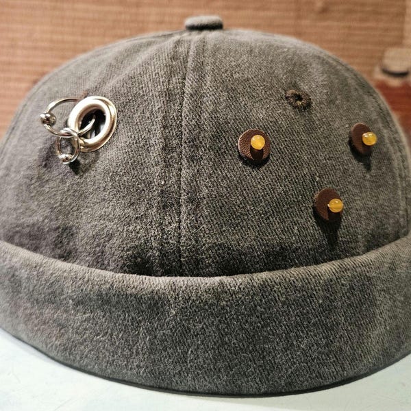 Brimless Hat - Etsy
