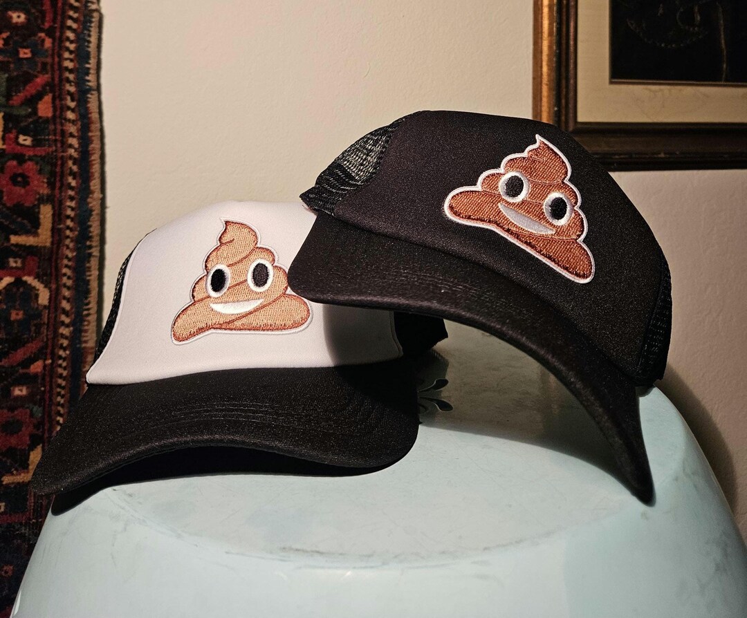 Cute Classic Poop Emoji Hat Hats Cap Caps Gift Gifts for Girl Women Boy ...