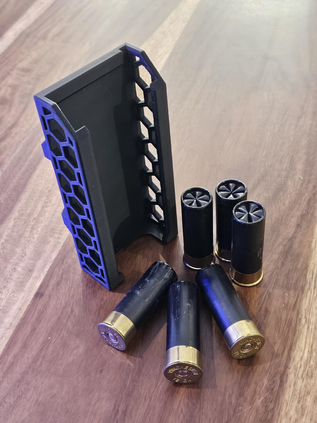 Shotgun Shell 12G Ammo Quick Reload Holder Carrier Pouch Black 6 Shells ...