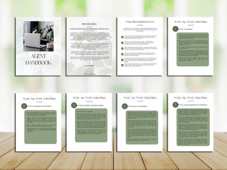 Real Estate Agent Onboarding Handbook: Training & Success Guide ...