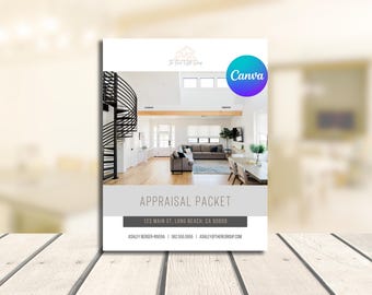 Real Estate Appraisal Packet | CMA & Comparable Sales Presentation ...