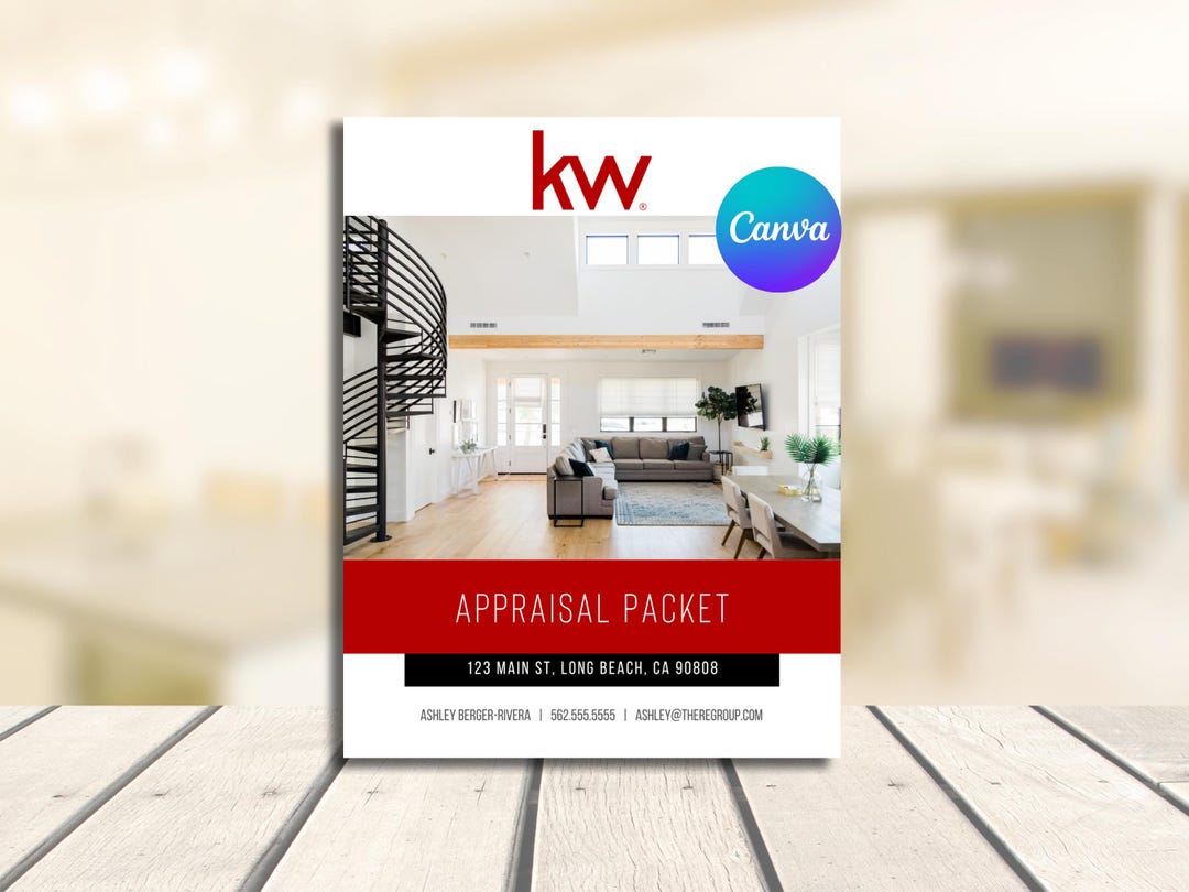 Keller Williams Real Estate Appraisal Packet: KW CMA Template (PDF ...