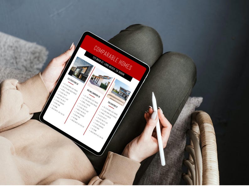 Keller Williams Appraisal Packet | Real Estate CMA Template | PDF ...