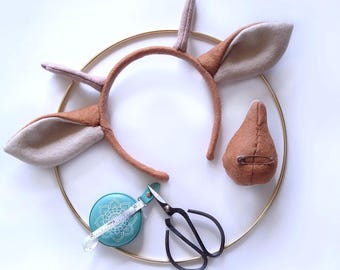 deer ears sewing pattern