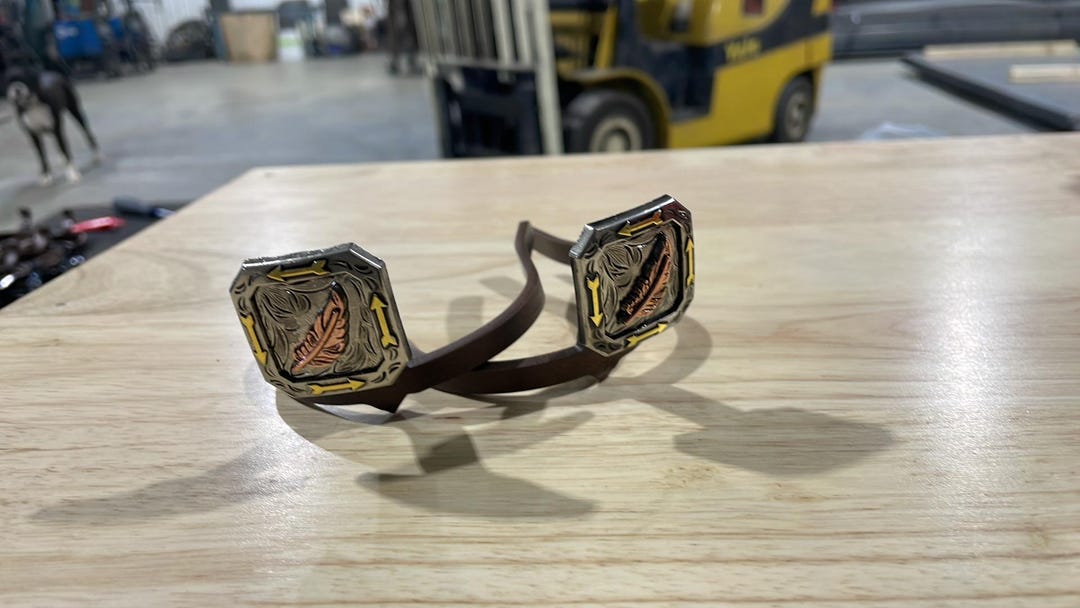 Feather Cowgirl Cuff, Cuff Keeper, Jean Saver, Pant Keeper, Hem Keeper ...