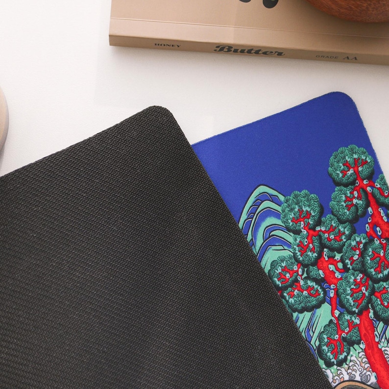 Korean Minhwa Mouse Pad – Traditional Folk Art Desk Mat | Irwol Obongdo ...