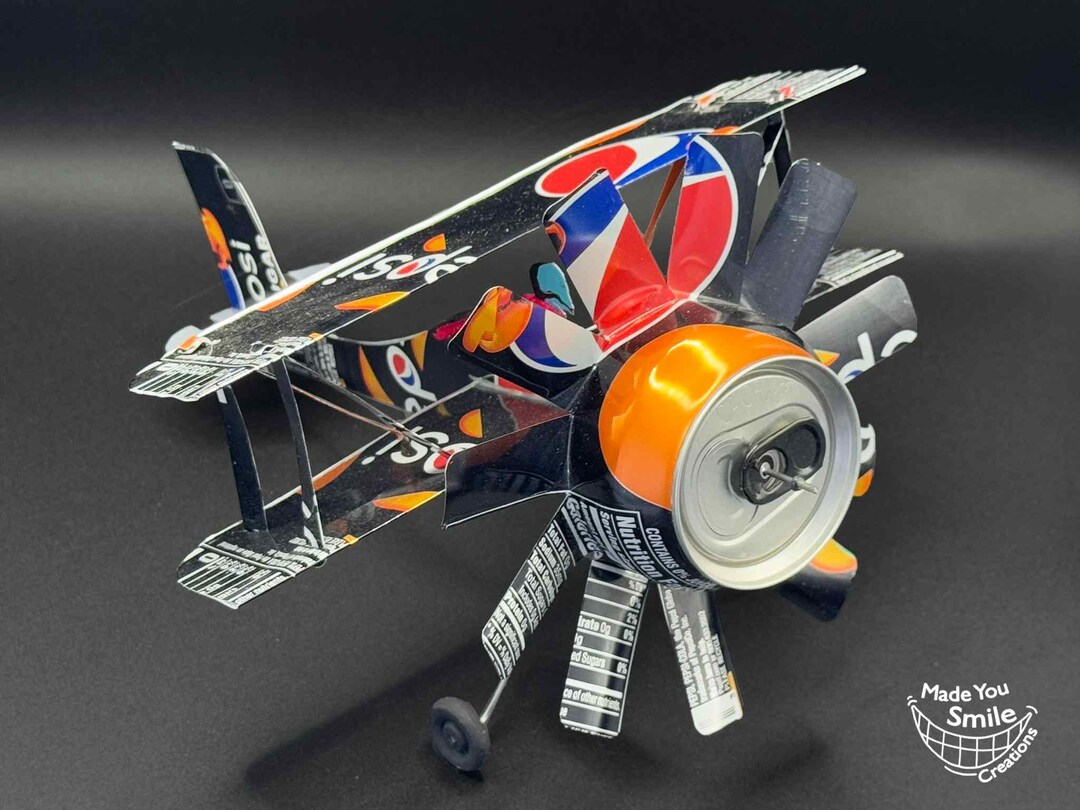 Pepsi Sugar Free Mango Pop Cans Airplane: Pops Planes (made From Empty ...