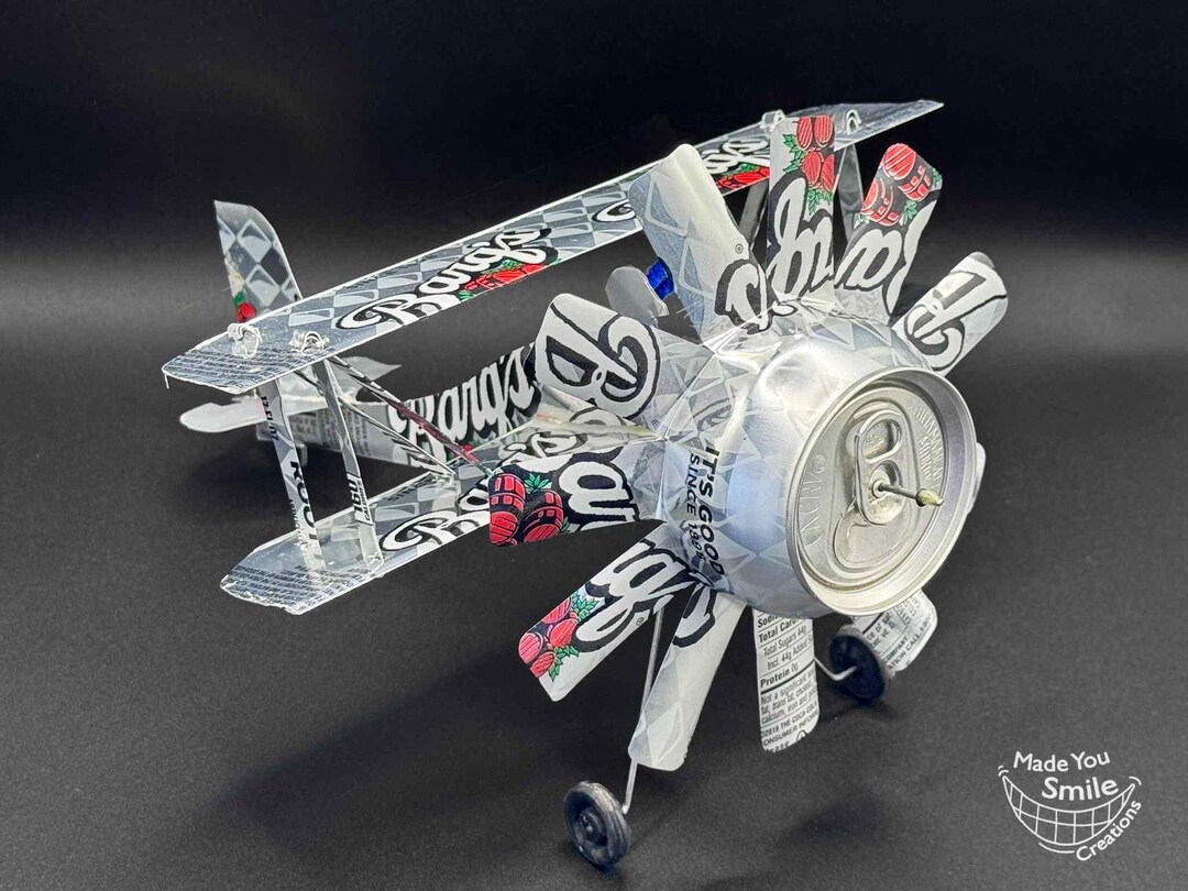 Pop's Planes Airplanes Made From Barqs Root Beer Pop Cans - Etsy