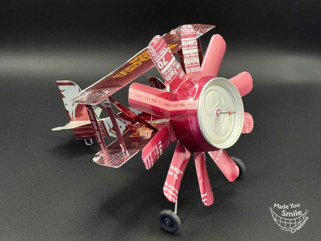 Teavana Peach Edition Iced Tea Pop Cans Airplane: Pops Planes (made ...