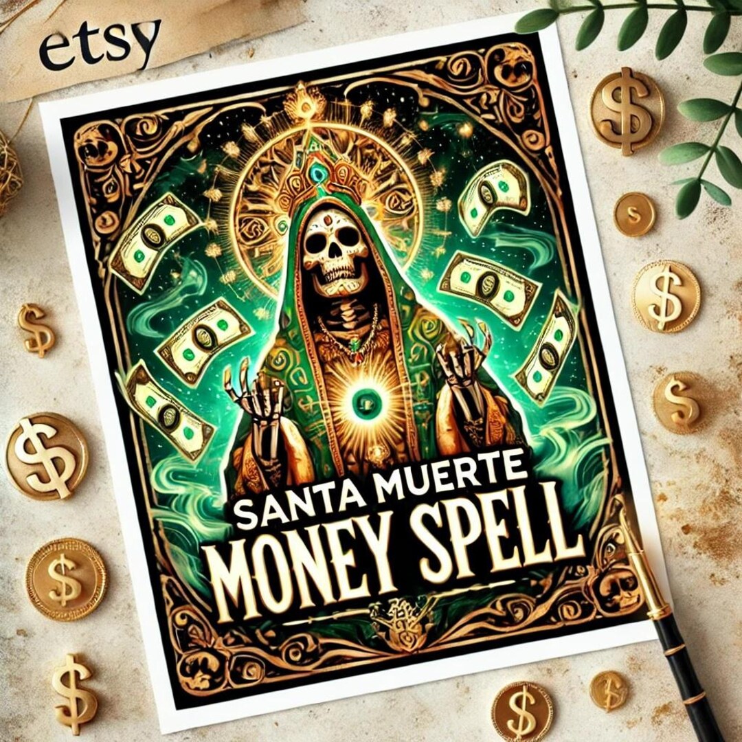 Santa Muerte Money Spell - Digital Download. - Etsy