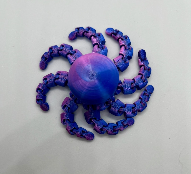 3D Printed Octopus - Etsy