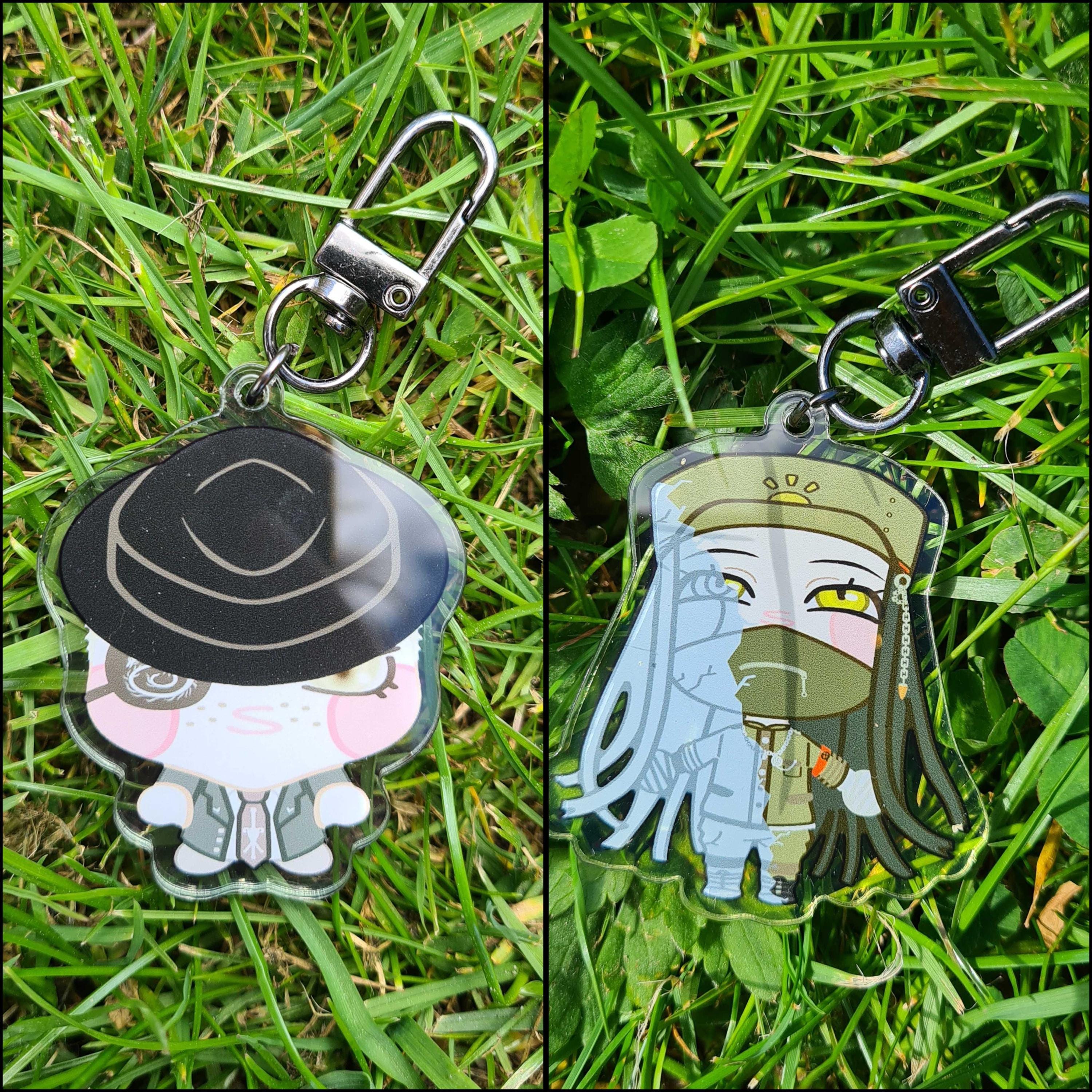 Danganronpa Chibi Keychains, Kaito, Gundham, Nagito, Gonta, Fuyuhiko ...