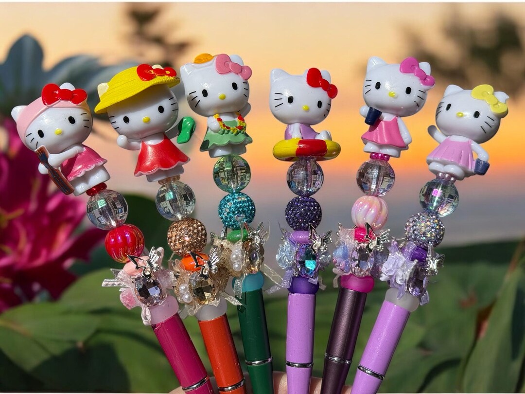 Hello Kitty Beach Paradise Pens - Etsy