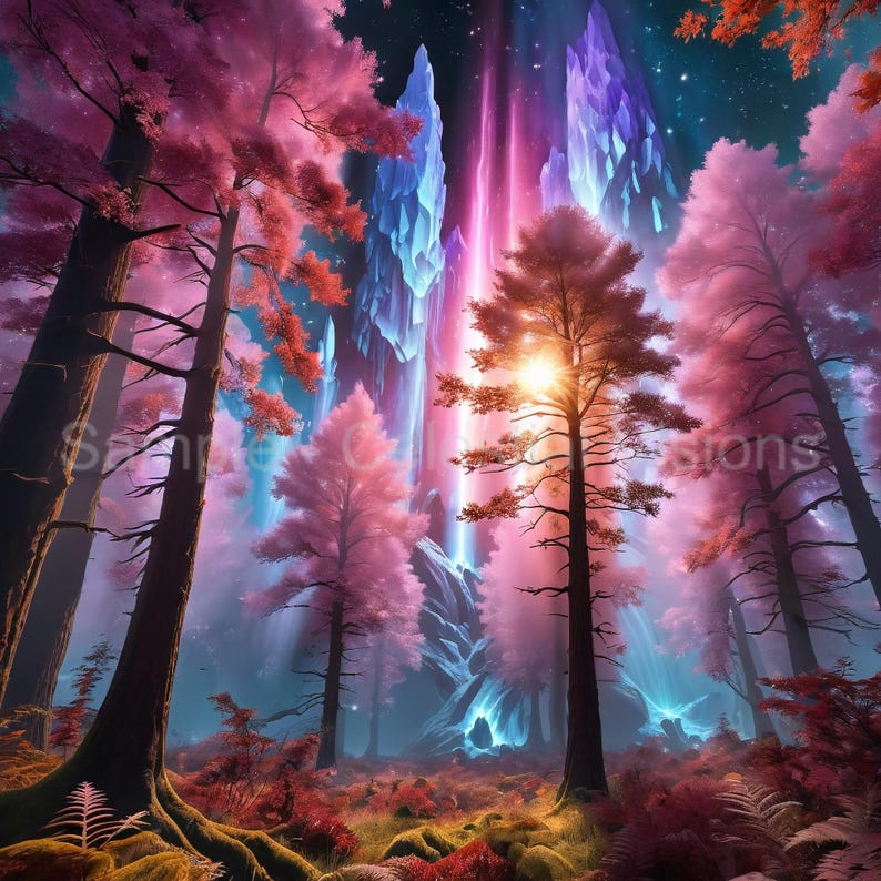 Celestial Visions: 4K Ethereal Horizons Wallpaper Pack | Mystical Landscapes & Dreamy Scenery - Etsy