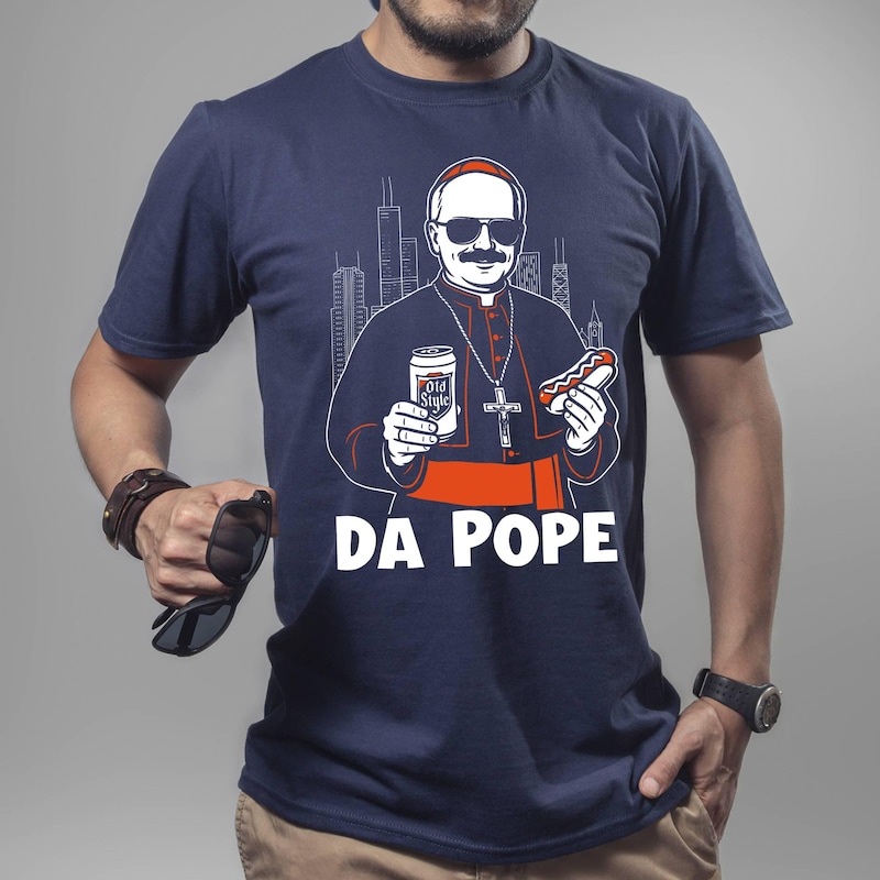 Pope Leo in a T Shirt - Etsy