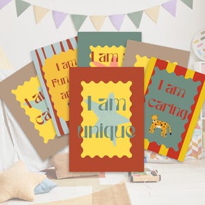 Printable Kids Affirmation Cards | Positive "i Am" Statements for ...